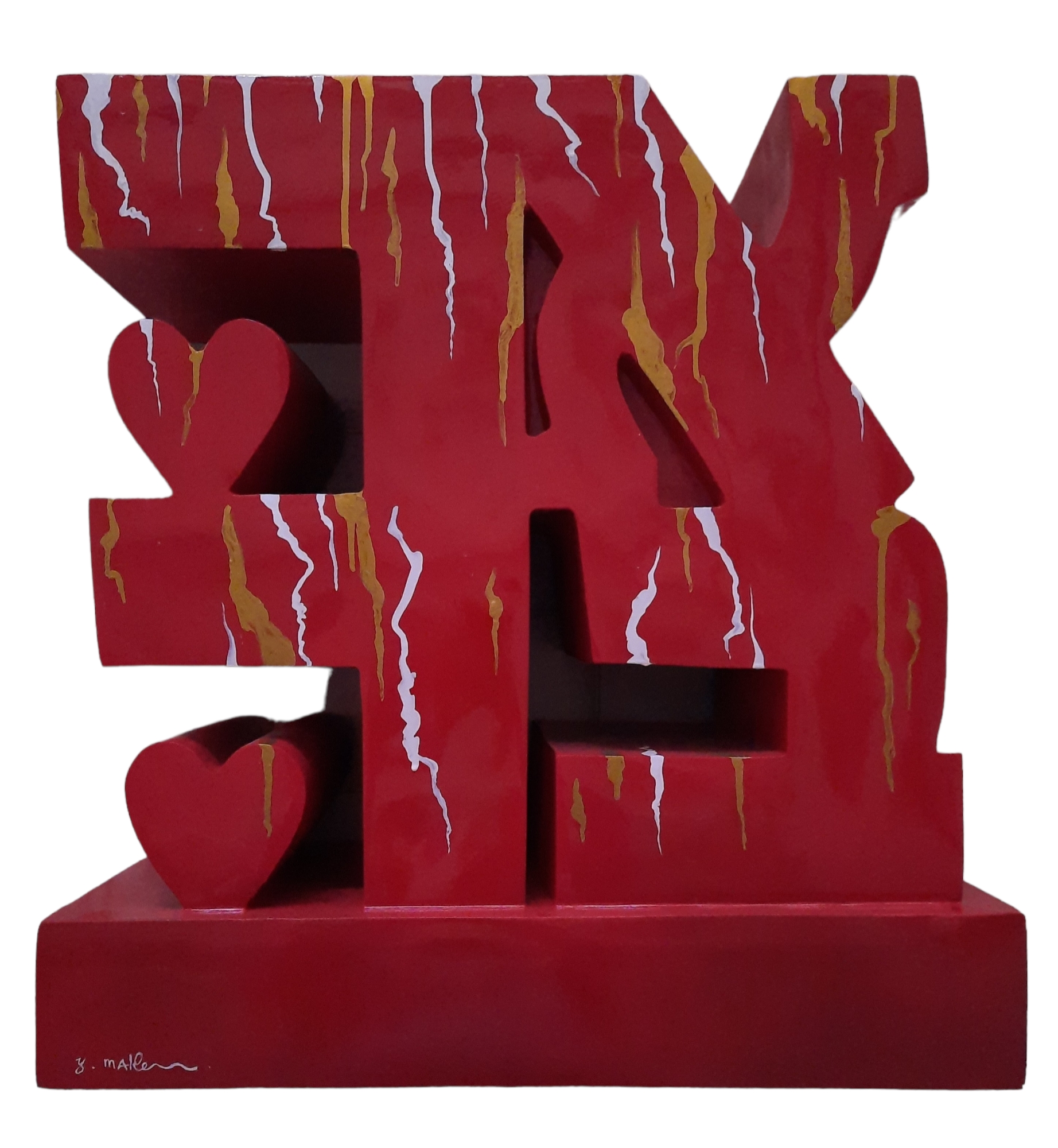 Ahava Red Love #5559 - Art Time Gallery